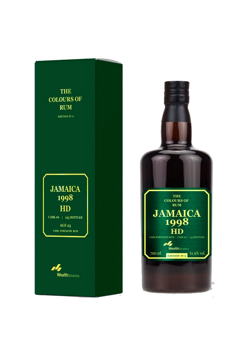 Colours of Rum - Hampden Vintage 1998 23 years Edition N°6 | Rum fr...