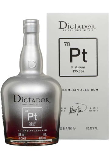 Dictador - Platinum | Rum from Colombia