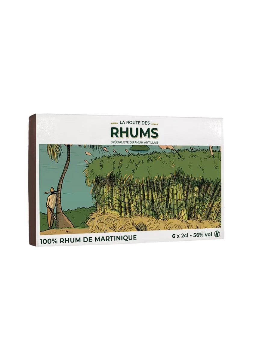 Coffret 6 X 2cl 100% Rhum de Martinique | Rhum de la Martinique