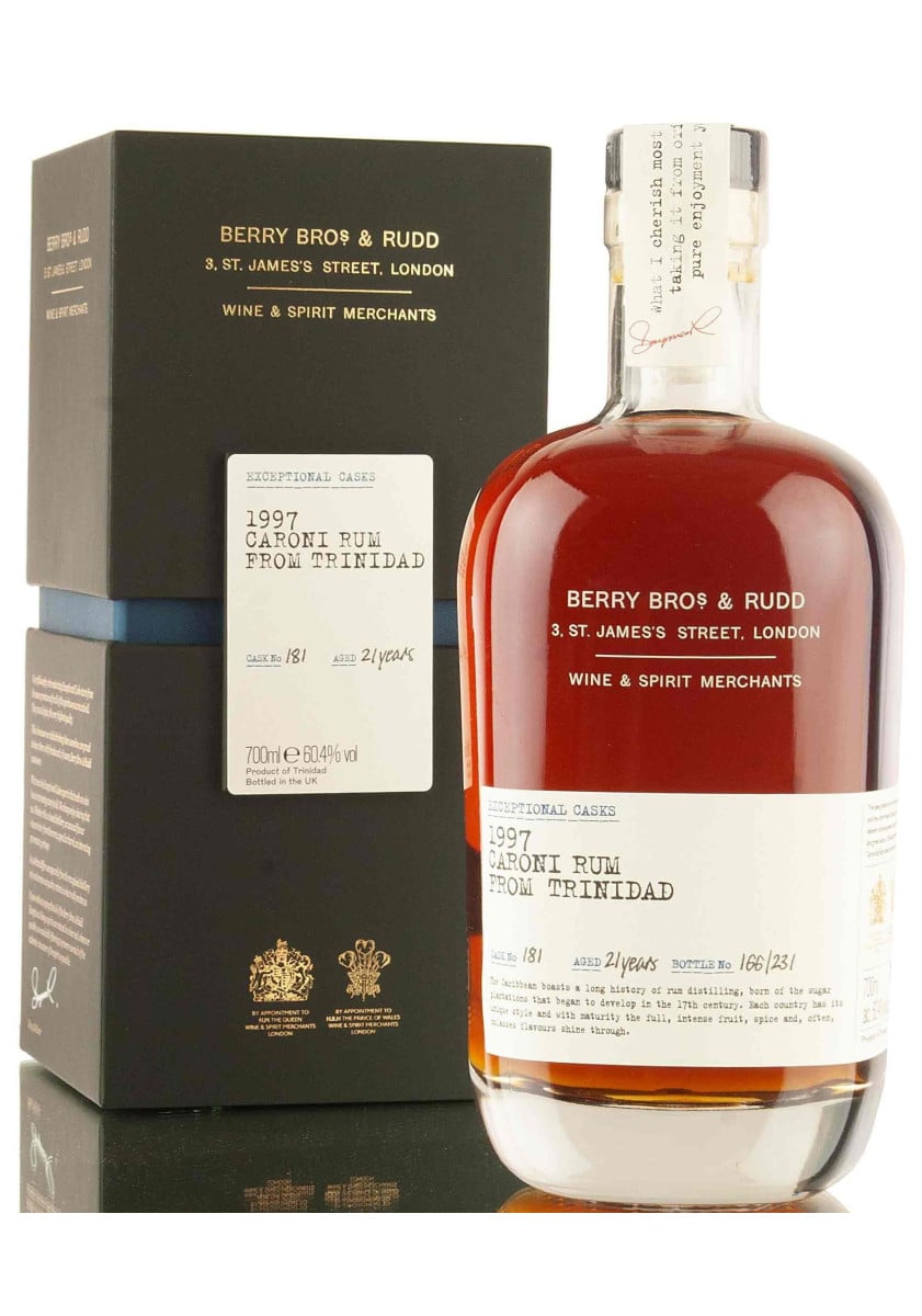 Berry Bros & Rudd - Trinidad Caroni 1997 vintage 21 years | Rum fro...